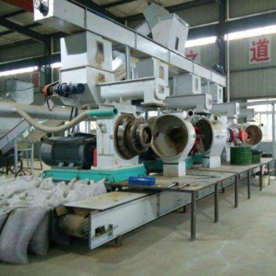 China 132kW 2 Ton/Hour Wood Pellet Production Line with 508mm Biomass Pellet Mill for Forestry and Agricultural Waste for sale