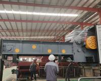 China Electric Wood Pallet Crusher Machine 20-50TPH Capacity with Iron Removal System for Wood Chip Production for sale