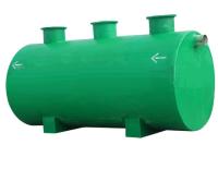China Underground FRP Fiberglass Septic Tank Various Capacity Customized Finished FRP Purification Treatment for sale
