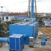 China Carbon Steel FRP Biological Deodorization Box Grp Waste Gas Deodorization Filter Purification for sale
