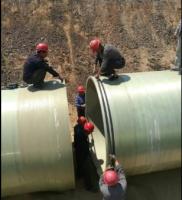 China High Pressure Fiberglass Reinforced Plastics Mortar FRP Pipe Round Customized Underground Sand Pipe for sale