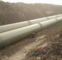 China High Pressure Fiberglass Reinforced Plastics Mortar FRP Pipe Round Customized Underground Sand Pipe for sale