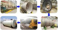 China FRP GRP Vertica horizontal Tank HCl H2SO4 tank malic,tartaric,benzoic,acid Tank Concentrate Brine Tank chemical tank Grp for sale