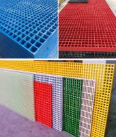 China Customization Frp Grating Walkway Bunnings Fiberglass Reinforced Plastic Grating Molded  For Platform for sale