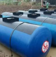 China SF Fiberglass Frp Double Wall Underground Storage Tank Fuel Oil  Gas Station Diesel Petrol Double Layer for sale