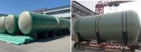 China Frp Grp Horizontal Storage Tank Underground Water Tank Fuel Acid Tank Large Capacity for sale