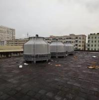 China Fiber FRP GRP Round Open Water Cooling Tower Circular FRP Open Cooling Tower High Capacity for sale