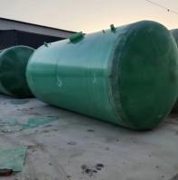 China GRP Frp Underground Tank Bio Septic Tank For Camping Sewage Treatment Plant for sale
