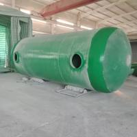 China GRP Frp Underground Tank Bio Septic Tank For Camping Sewage Treatment Plant for sale
