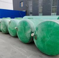 China GRP Frp Underground Tank Bio Septic Tank For Camping Sewage Treatment Plant for sale