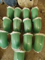 China Large FRP Elbow 45 Deg To 135 Deg GFRP Pipe Fittings Anti Corrossion Heat For Industry Chemical Pollution for sale