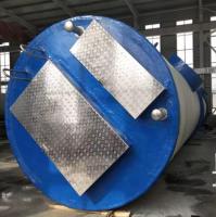 China High Quality FRP Sewage Pumping Station GRP Fiberglass Integrated Prefabricated Pumping Station wastewater treatment for sale