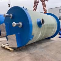 China Prefabricated Frp Integrated Pumping Station Rural Municipal Pipe Network Sewage and Rainwater Lifting Pumping Station for sale