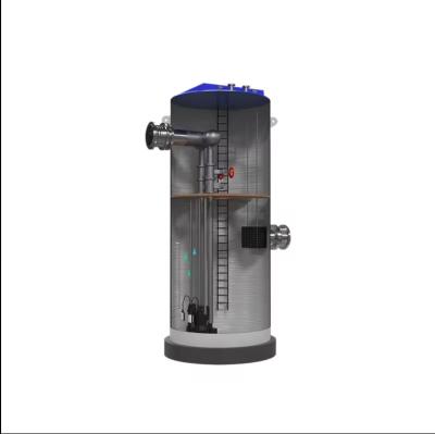 China High Capacity GRP/FRP Integrated Precast Pump Station For Sewage Treatment Plant High Head Long Life for sale