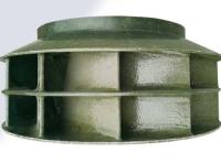 China Explosion Proof FRP Centrifugal Fan Impeller/Wh Light Weight Anti Corrossion Low Noisy for sale