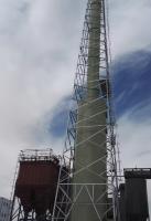 China Wear Resistant And Temperature Resistant FGD FRP Pipe Frp Chimney Customized Size for sale