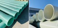 China Fiberglass Glass Fiber Reinforced Frp Plastics Mortar Pipes  Grp Pipe Sand Pipe Anti Corrosion for sale