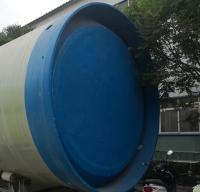 China Grp Fiberglass Frp Sewage Pump Station Prefabricated Integrated Domestic Wastewater for sale