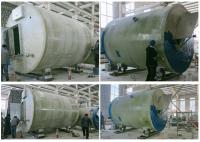 China Grp Fiberglass Frp Sewage Pump Station Prefabricated Integrated Domestic Wastewater for sale