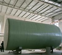 China Pressure Storage Fiberglass Water Tanks Vertical FRP Tanks Frp Vessel for sale