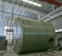 China Customized High Strength Light Weight FRP Storage Tank Alkali Acid Storage Tank for sale