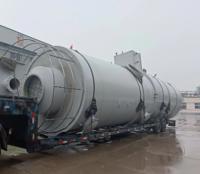 China Strong Waste Gas Frp Purification Tower / Sulfuric Acid Absorption Tower Smooth for sale