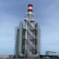 China FRP GRP Desulfurization Scrubber Wet Dust Collector Waste Gas Scrubber Adsorption Column for sale