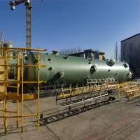 China FRP GRP Desulfurization Scrubber Wet Dust Collector Waste Gas Scrubber Adsorption Column for sale