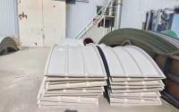 China Arch Anti Corrosion Composites FRP Cover Plate For Sewage Pool Chemical Waste Pool for sale