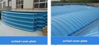 China Industrial FRP Cover Plate Rain Cover Fiberglass Corrugate Roof Tile Sheet for sale