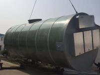 China Buried Rainwater Diversion Equipment Domestic Sewage Pumping Station FRP Sewage Lifting Pump Station for sale