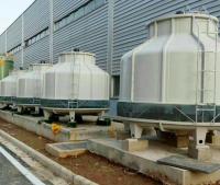 China Low Noisy Easy Operation  Counter Flow Type Cooling Tower FRP Square / Round GRP for sale