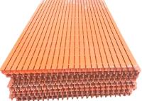 China Solid Frp GRP Grating Fiberglass Reinforced Plastic Grating Panels Sheets Industrial Commercial Field for sale