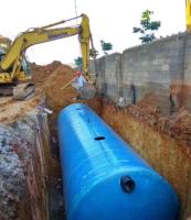 China high strength Customizable FRP GRP Septic Tank for Human And Animal Feces Treatment for sale