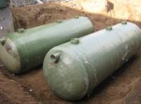 China Fiberglass Winding FRP Septic Tank With Ordinary Pressure Low Maintence Long Service Life for sale