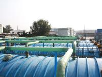 China Corrosion Resistant Long Life Frp Grp Wastewater Tank Cover For Sewage Treatment System Engineering for sale