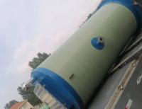 China 100m3/H Frp Rain Water Sewage Prefab Pump Stations Integrated Lifting Pump Station for sale