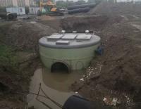 China City Construcion Rainwater Commercial Sewage Lift Station FRP Integrated Lifting Pump Station for sale
