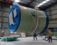China City Construcion Rainwater Commercial Sewage Lift Station FRP Integrated Lifting Pump Station for sale