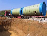 China City Construcion Rainwater Commercial Sewage Lift Station FRP Integrated Lifting Pump Station for sale