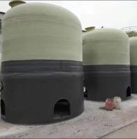 China Industrial Chemical FRP GRP Vertical Storage Tank Professional Liquid Tank Water Tank Oil Tank Reactor Tank for sale