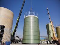 China Various Volume FRP Storage Tank Customized Plate Thickness 3mm-12mm for sale