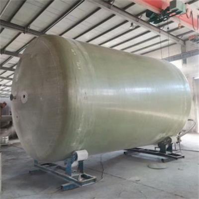 China Anti Corrosion Customized Design Frp Chemical Storage Tanks Low Pressure Type for sale
