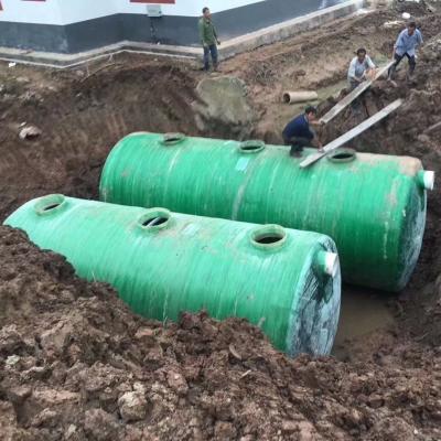 China Winding Technology FRP Septic Tank For Sewage Treatment Easy Installation for sale