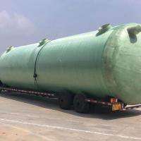 China Medium Acid Resistant FRP Septic Tank for Customized Sewage Treatment Solutions for sale