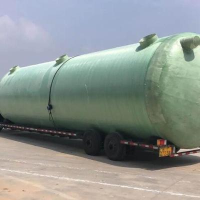 China Medium Acid Resistant FRP Septic Tank for Customized Sewage Treatment Solutions for sale
