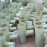 China Fiberglass flange fittings, FRP Pipe Fittings, FRP thickened special-shaped joints, fiberglass pipeline connection fittings for sale