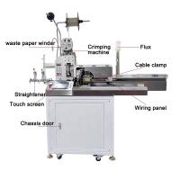 China 1-8mm Dip Length Stripping Twisting Tinning Dipping Tin Auto Terminal Crimping Machine for sale