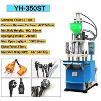 China YH-350ST 35t Vertical Plastic Connector Injection Molding Machine with 20 kN Ejector Force for sale