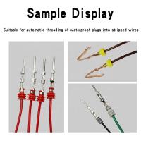 China 36KG Semi Automatic Waterproof Terminal Machine for Automobile Wiring Harness Production for sale